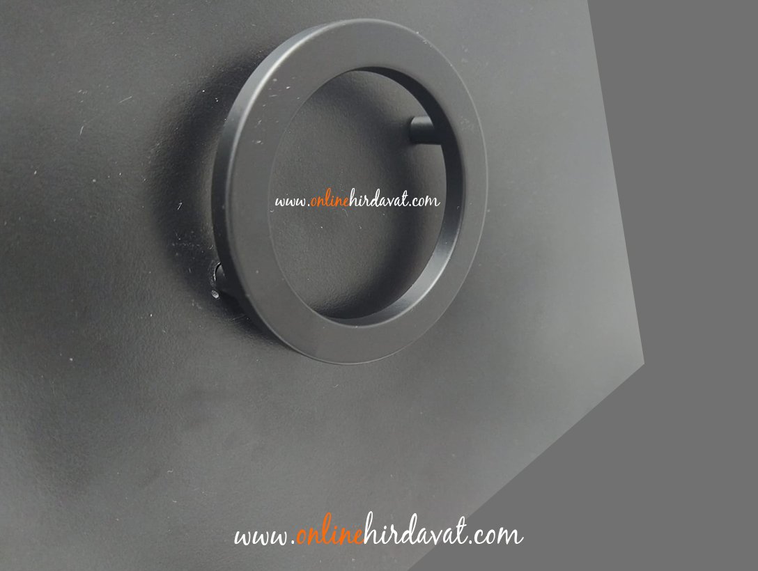 Metax 64 mm Halka Krom Kulp - onlinehirdavat.com